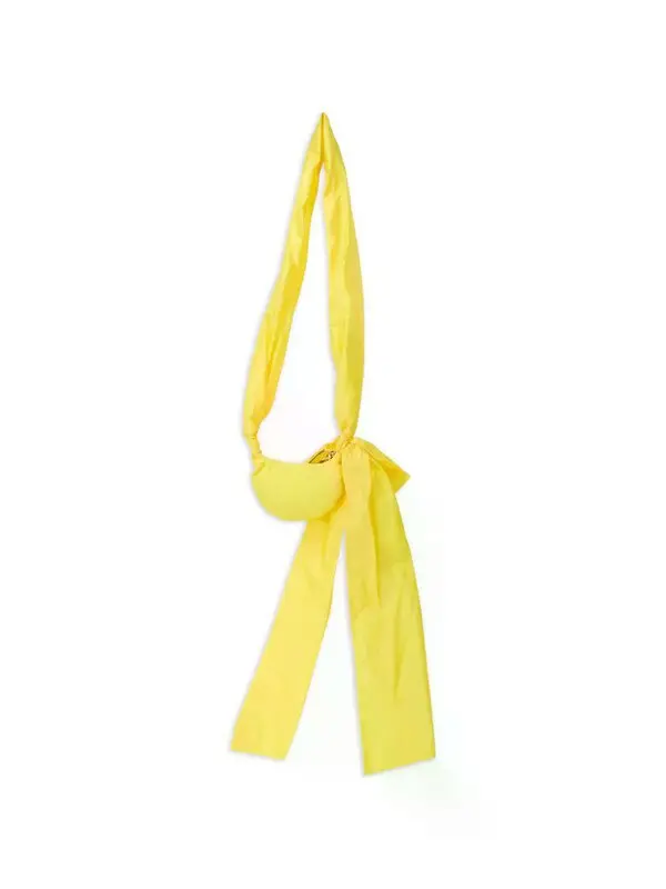 Red Valentino Ribbon Strap Shoulder Bag - Yellow