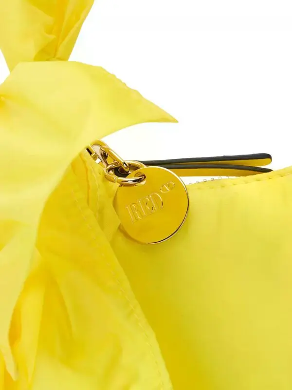 Red Valentino Ribbon Strap Shoulder Bag - Yellow