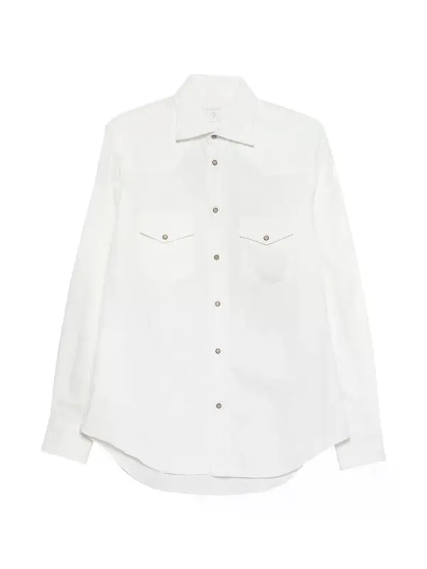 Eleventy Flap Pocket Shirt