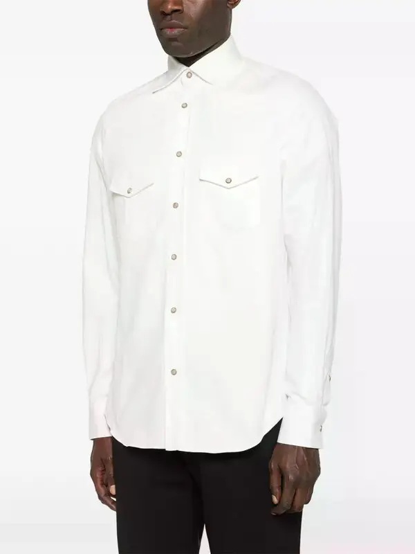 Eleventy Flap Pocket Shirt