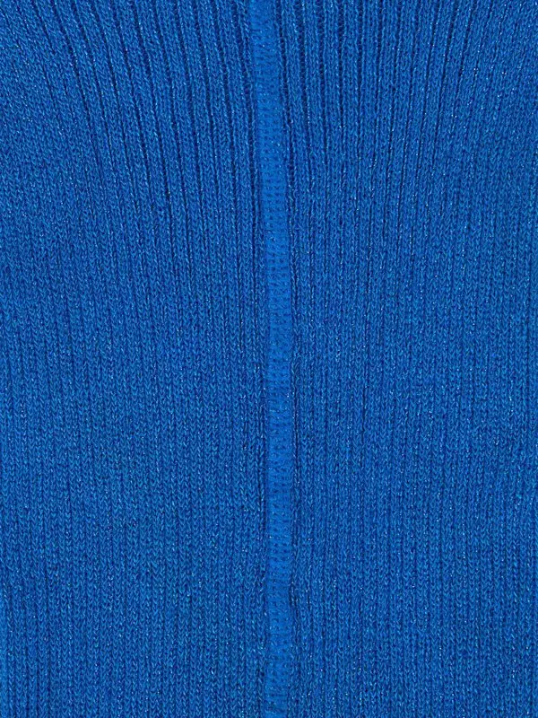 Red Valentino Ribbed Tights - Blue