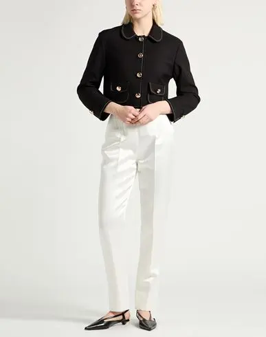 Sandro Crepe Single-breasted Jacket - Black
