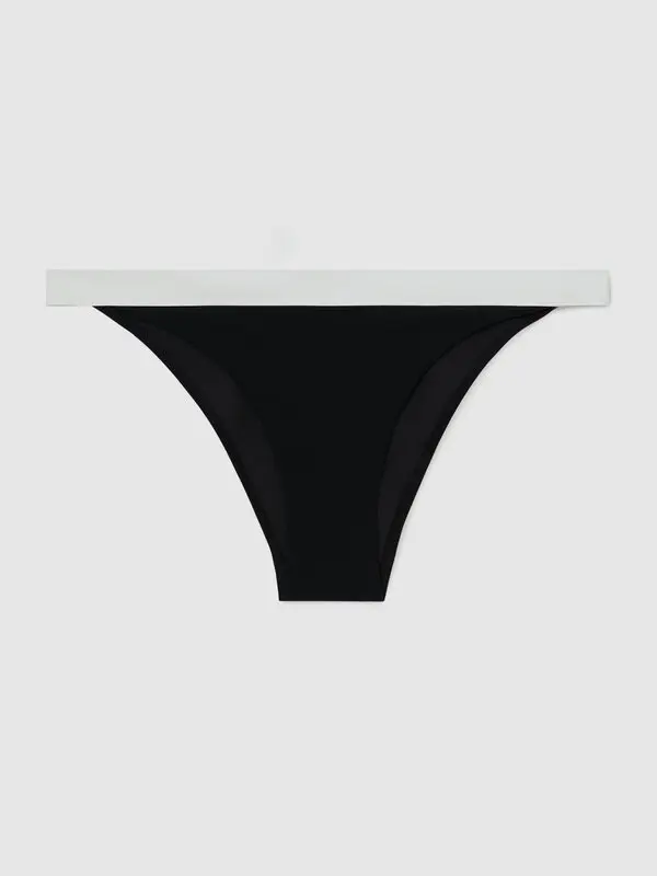 REISS Abby Color-block Bikini Bottoms