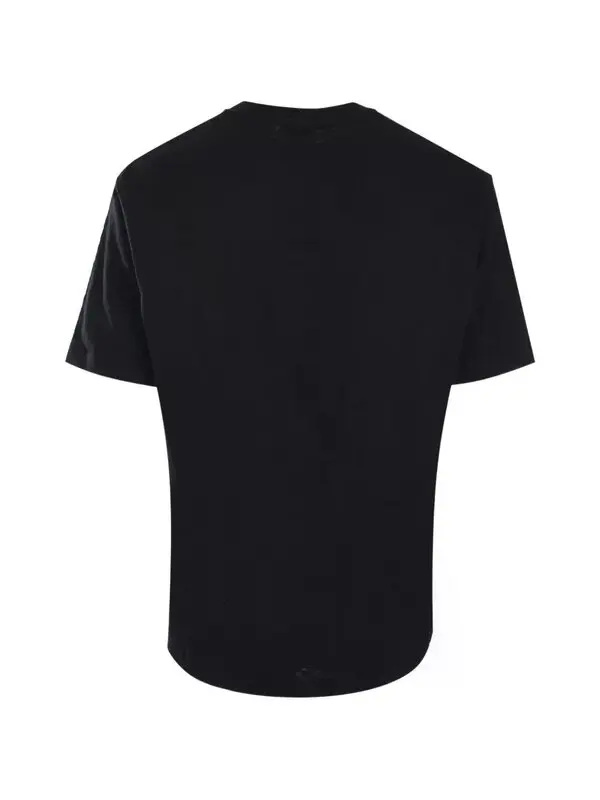 FINGERCROXX Printed Short-sleeve T-shirt - Black