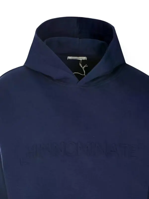 HINNOMINATE Embossed Fleece Hoodie