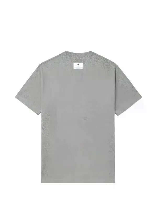 FINGERCROXX Camouflage Appliqué T-shirt