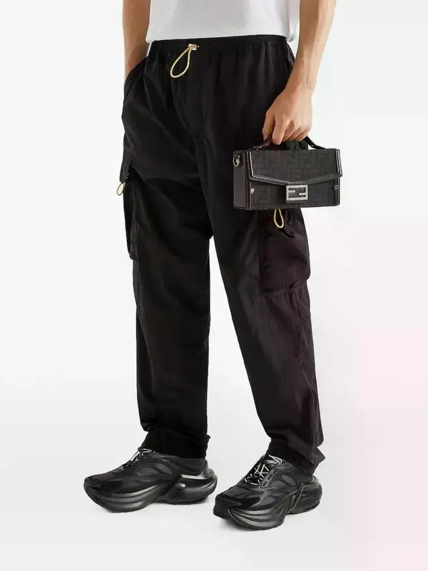 Fendi Soft Trunk Shoulder Bag - Black