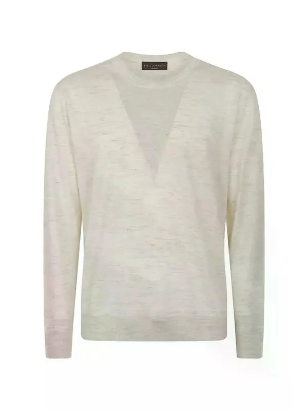 BRETT JOHNSON Round-neck Long-sleeve Sweater