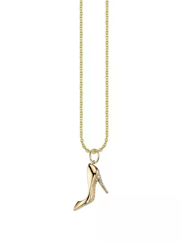 SYDNEY EVAN 14kt Yellow Stiletto Necklace - Gold