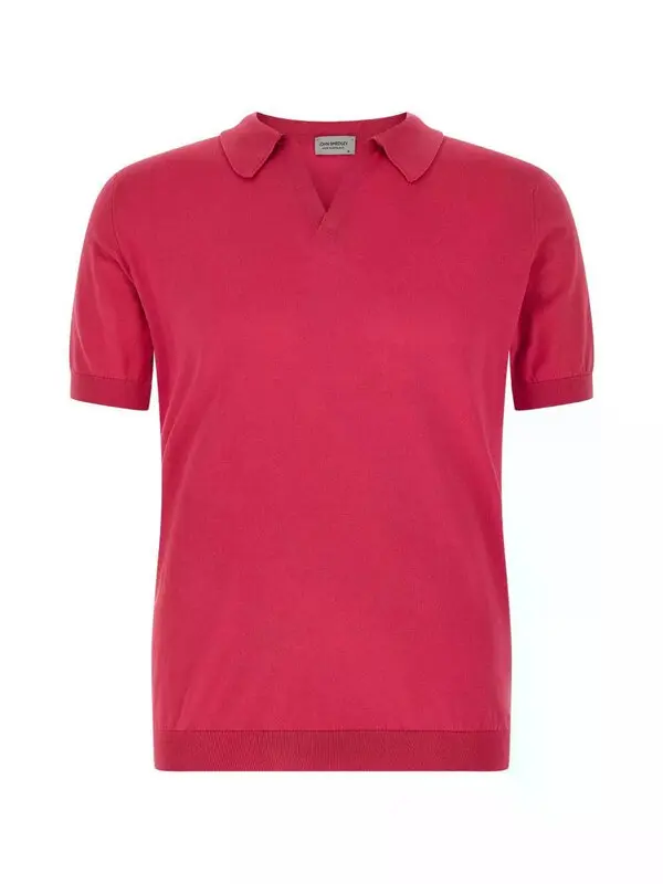 John Smedley Noah Open-collar T-shirt