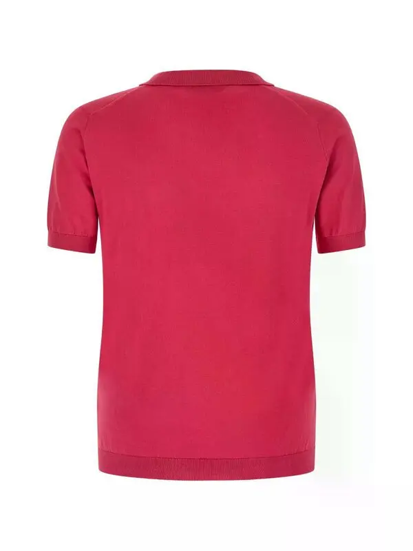John Smedley Noah Open-collar T-shirt