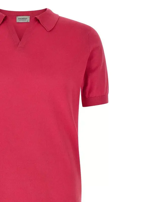 John Smedley Noah Open-collar T-shirt