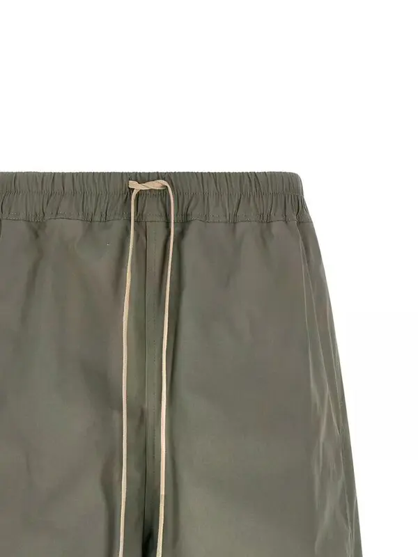 Rick Owens Drawstring-waist Track Shorts - Grey