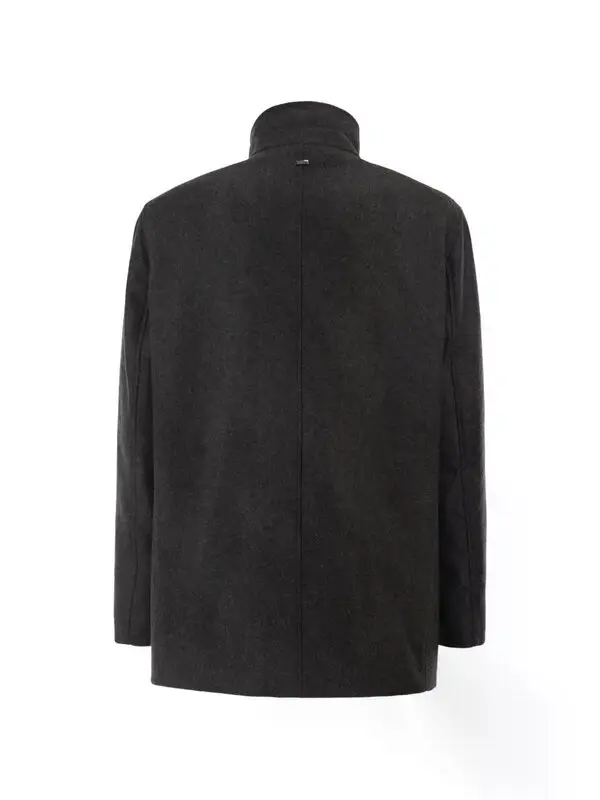 Herno Double-breasted Coat - Grey
