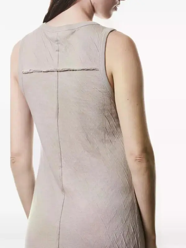 THOM KROM Side-slit Textured Midi Dress - Neutrals