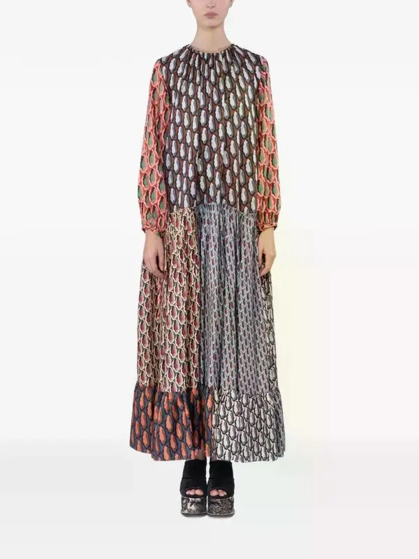 Biyan Printed Maxi Dress