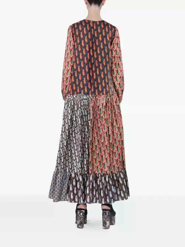 Biyan Printed Maxi Dress