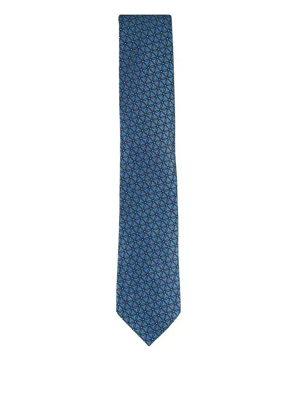 Zegna Geometric-pattern Tie