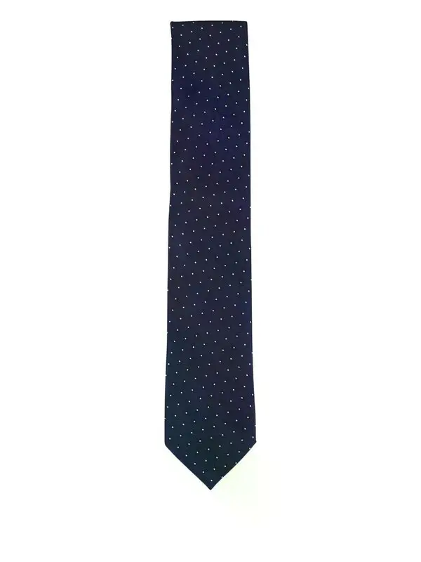 Zegna Patterned Neck Tie - Blue
