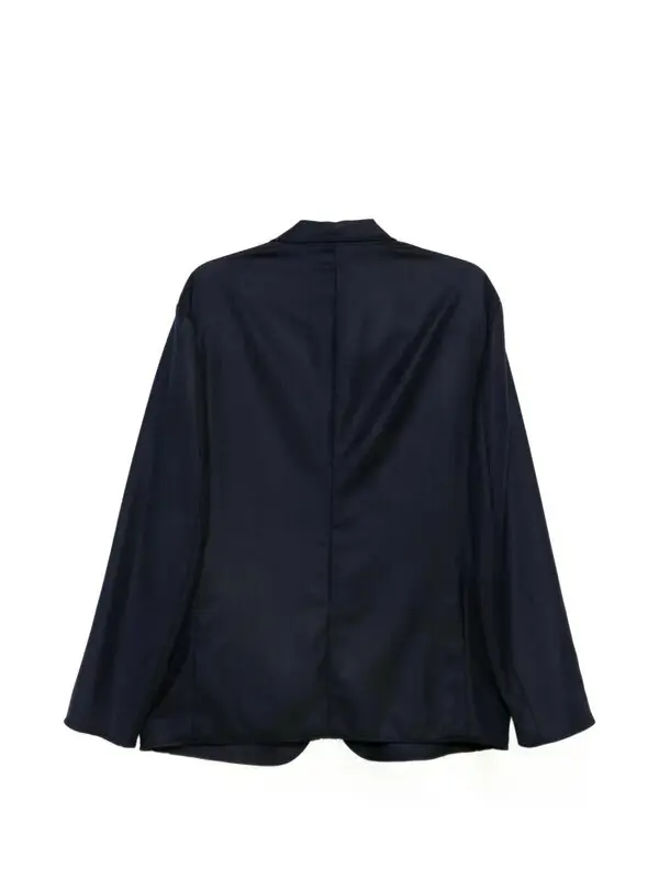 Giorgio Armani Button Herringbone Blazer