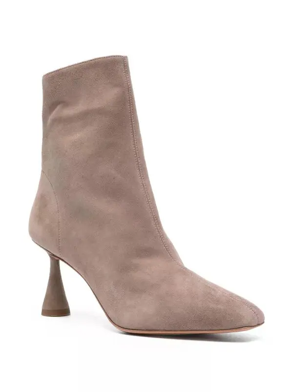 AQUAZZURA Back Zip-up Boots