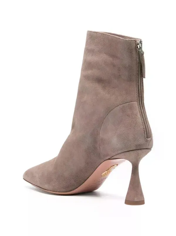 AQUAZZURA Back Zip-up Boots
