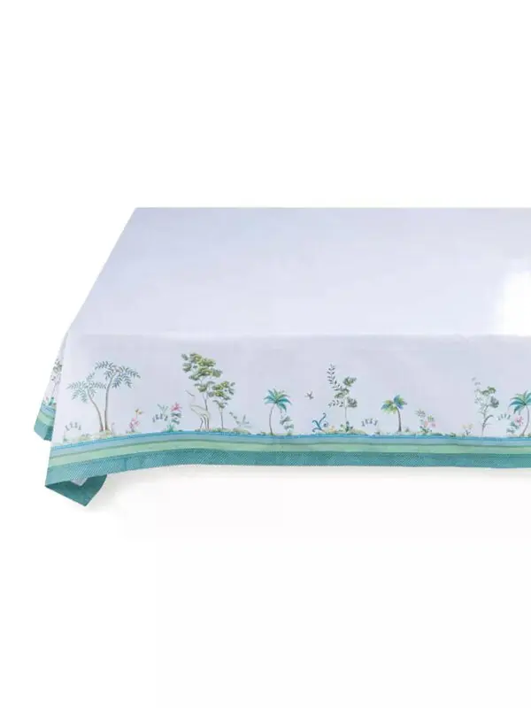 PIP STUDIO Jolie Floral-print Border Tablecloth