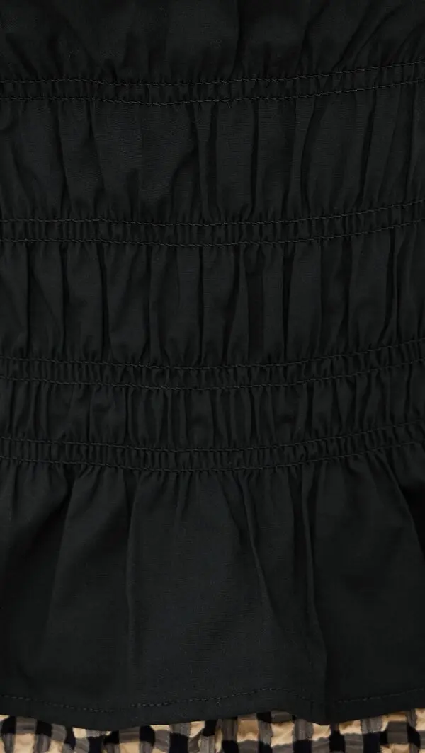 Staud Culver Blouse - Black