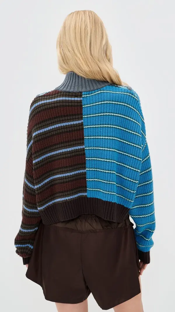 Staud Cropped Hampton Sweater
