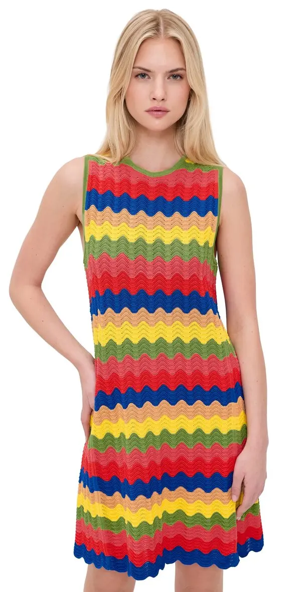 SIMONMILLER Moji Wave Mini Dress