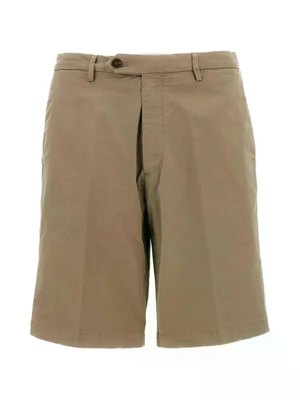 BRIGLIA 1949 Belt-loops Buttoned Shorts