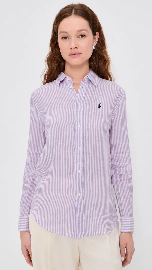 Polo Ralph Lauren Long Sleeve Linen Shirt