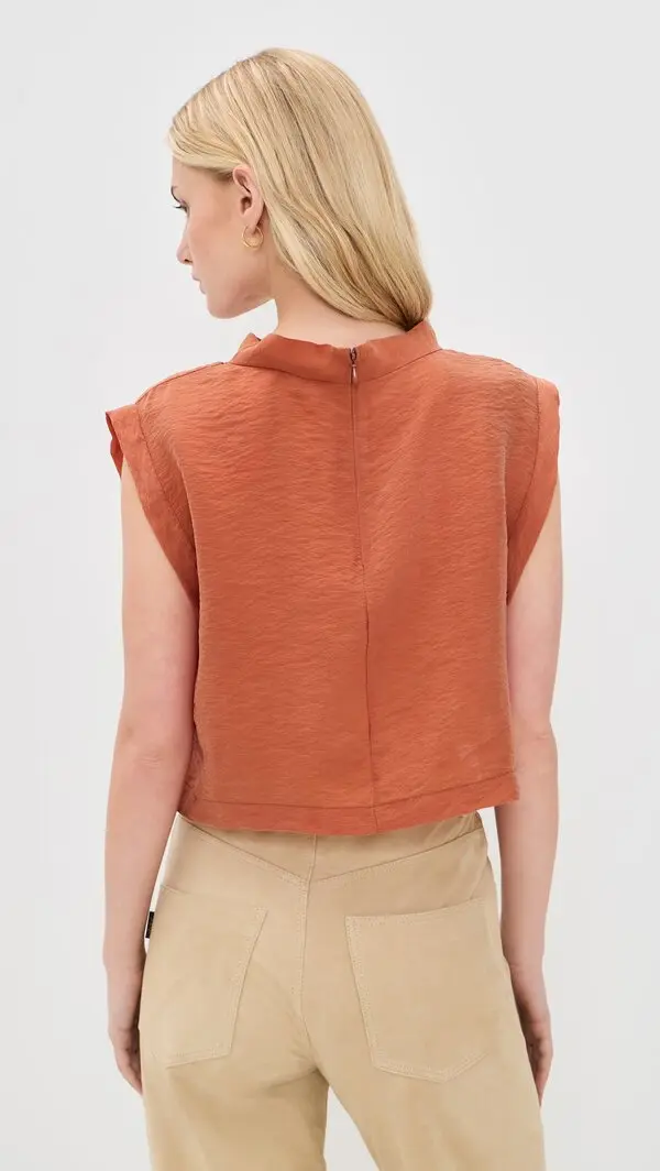 Rachel Comey Bacchus Top - Terracotta