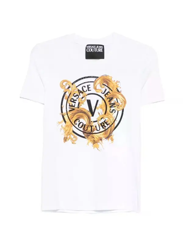 Versace Graphic T-shirt - White