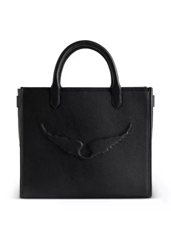 Zadig&Voltaire Grained-leather Tote Bag - Black