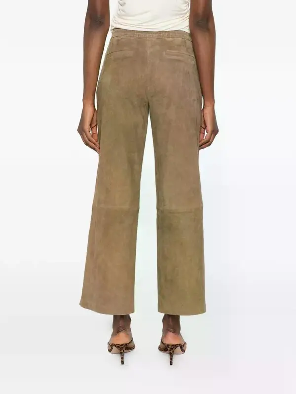 ARMA Wide-leg Trousers - Brown