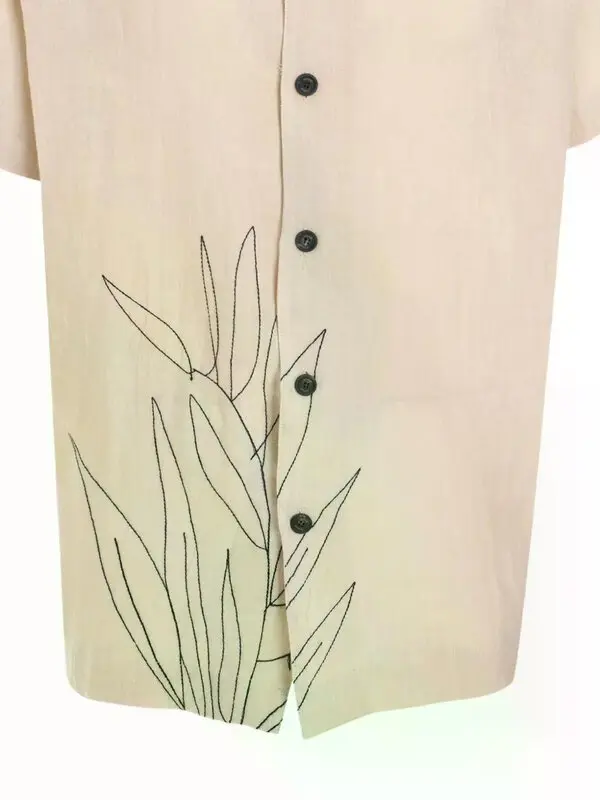Marané La Susana Embroidered Short-sleeve Shirt