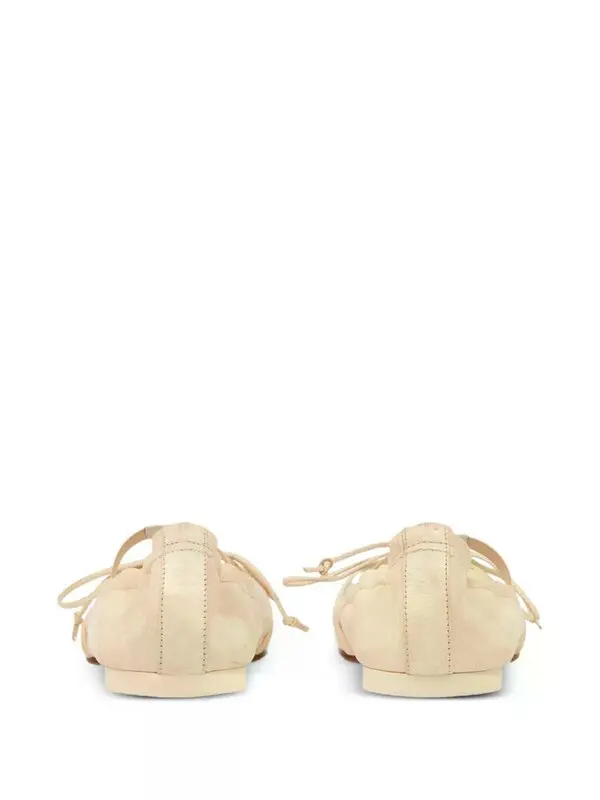 MAISON MARGIELA Square-toe Strap Ballerina Shoes