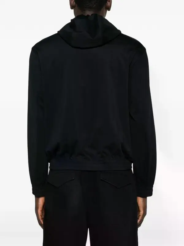 Emporio Armani Zip-fastening Hooded Jacket - Blue