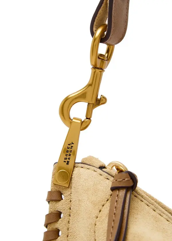 Isabel Marant Étoile Oskan Suede Shoulder Bag - Beige
