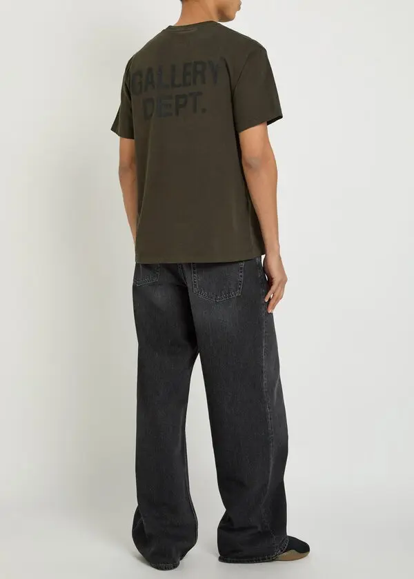 GALLERY DEPT. Logo Cotton T-shirt - Black