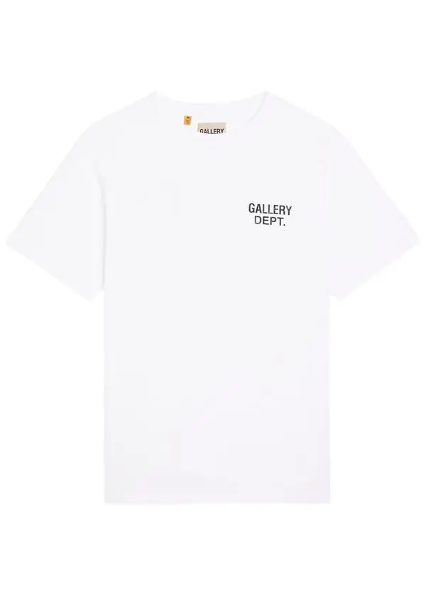 GALLERY DEPT. Logo Cotton T-shirt - White