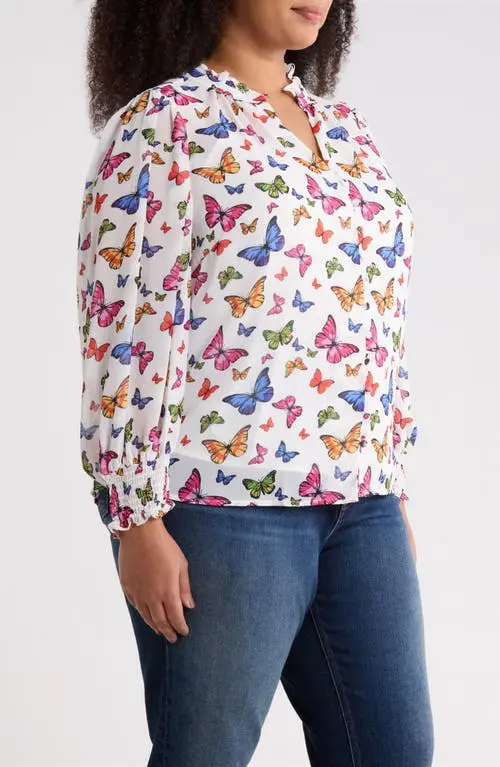 SUGARLIPS Butterfly Print Shirt