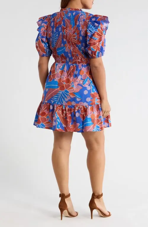 SUGARLIPS Amazona Leones Smocked Dress