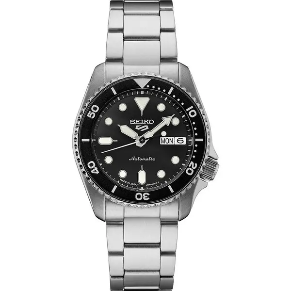 SEIKO WATCHES 5 Sports Automatic Bracelet Watch - Black