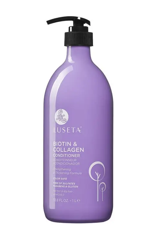 LUSETA BEAUTY Biotin & Collagen Conditioner - 33.8 Oz.
