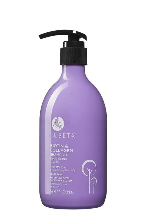LUSETA BEAUTY Biotin & Collagen Shampoo - Purple