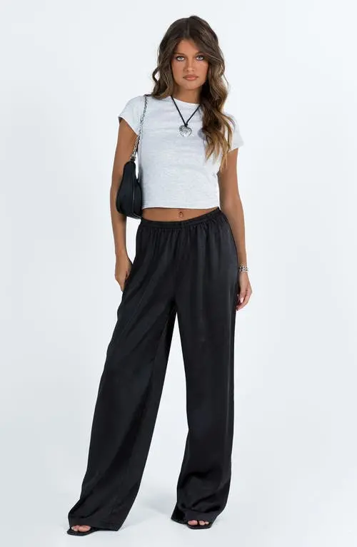 Princess Polly Nixie Wide Leg Satin Pants