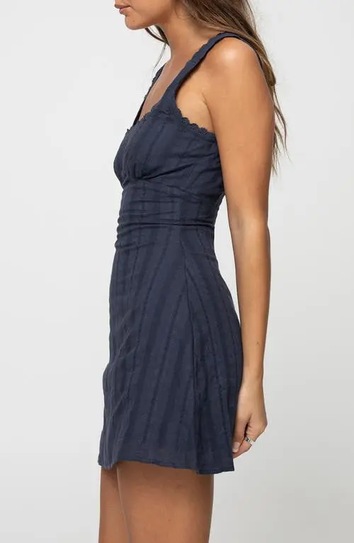 Princess Polly Dasha Cotton Fit & Flare Minidress