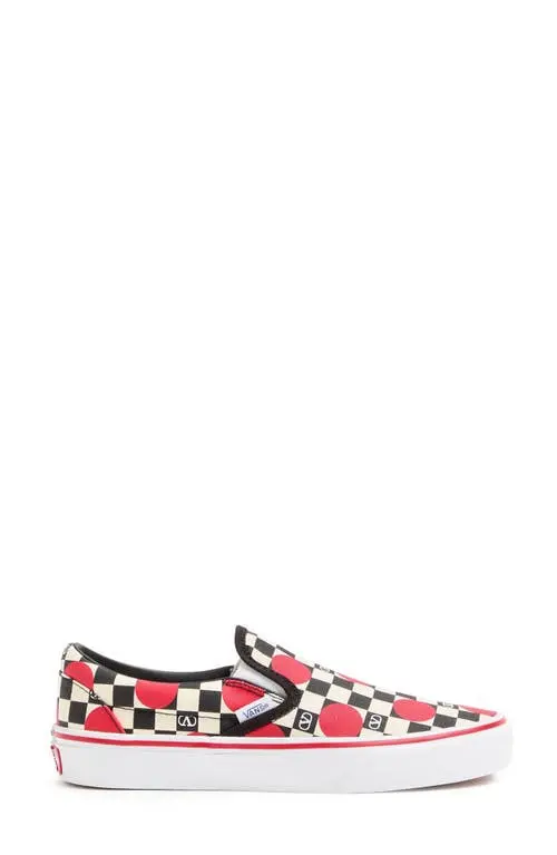 Valentino Garavani X Vans Cherry Slip-on Sneakers